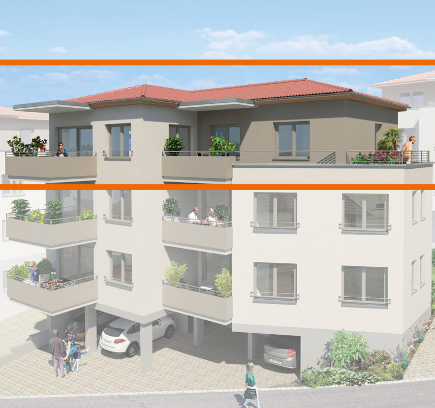 Herbertingen Ortszentrum-Mittendrin (3.BA) – Bauen mit Löffler